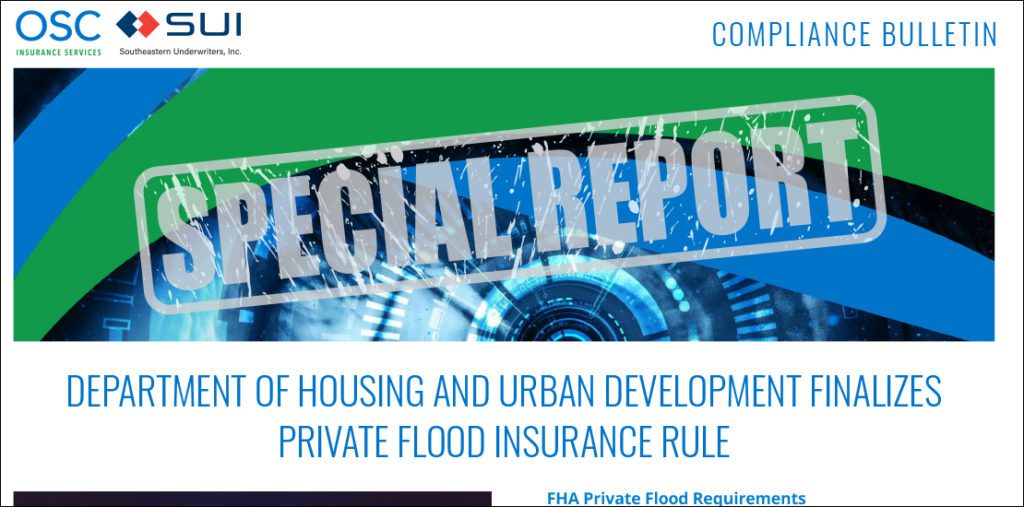 OSC Compliance Insight Bulletin: New HUD Private Insurance Rule | OSC ...