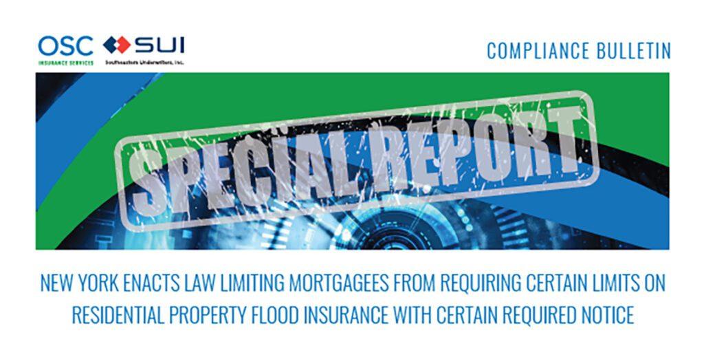 OSC Compliance Bulletin: New York Enacts Law Limiting Mortgagees from ...