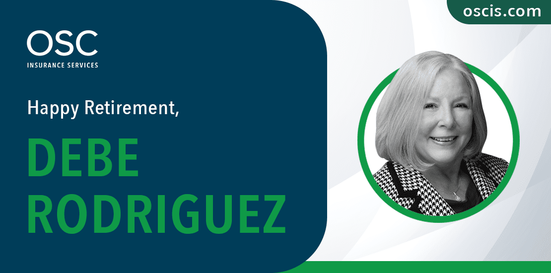 Happy Retirement, Debe Rodriguez! | OSC Insurance Services - Compliance ...